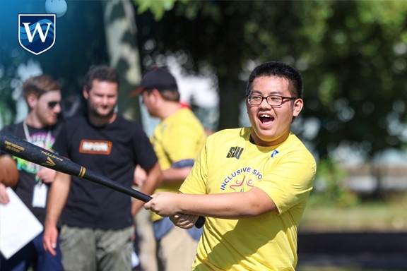Bringing Together Student Athletes and Children With Disabilities